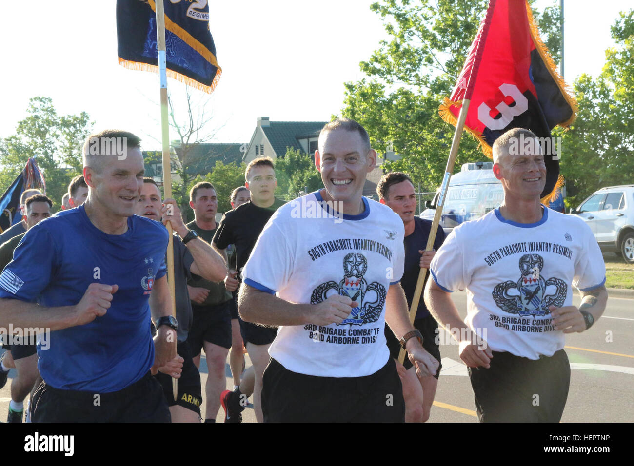 Maj. Gen. Richard Clarke, commanding general of the 82nd Airborne ...