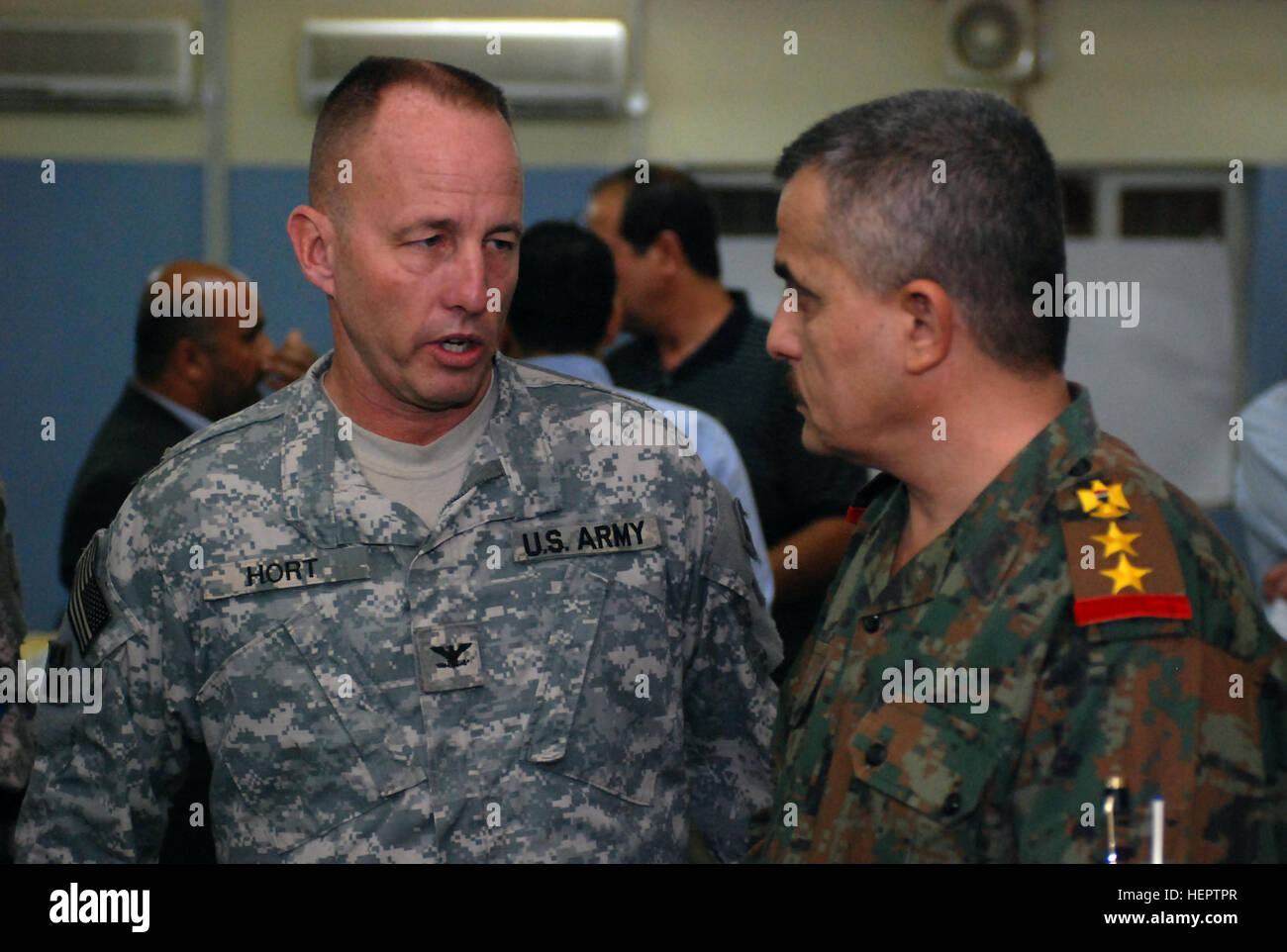 Col. John Hort, a native of Fort Carson, Colo. commander of the 3rd ...