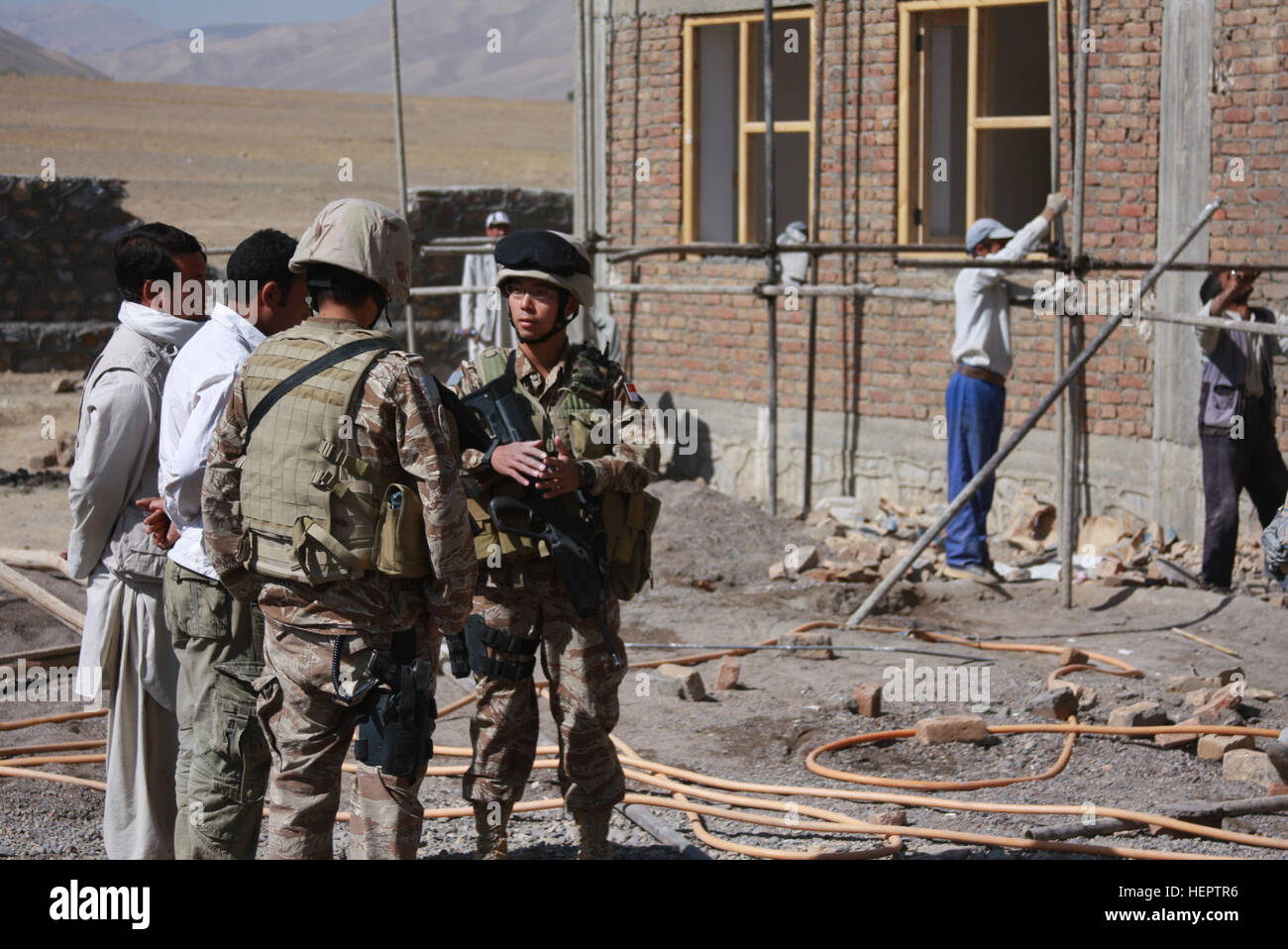 Singapore Armed Forces Mentor Local Laborers, Open Regional Health ...