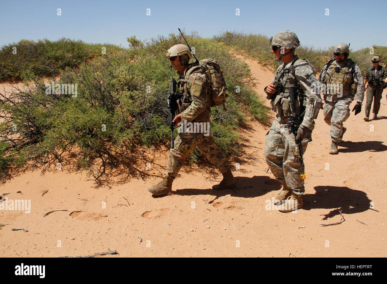 Senior Airman Eric Sander, first in uniform, joint terminal attack ...