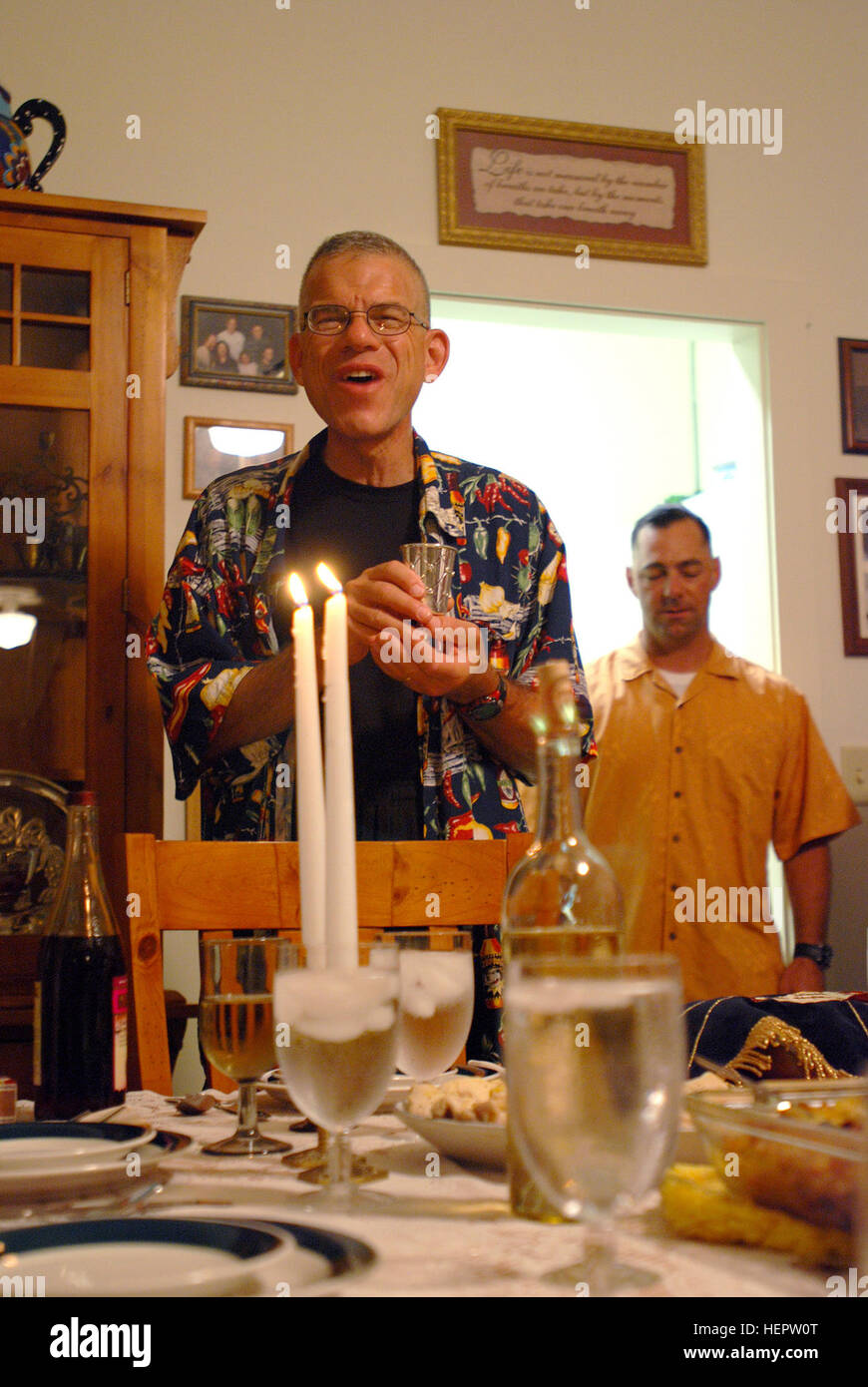 Navy chaplain rabbi seth phillips hi-res stock photography and images ...
