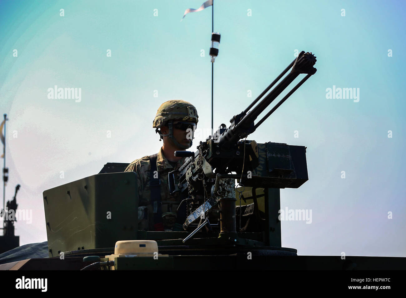 50 caliber machine gun mounts hi-res stock photography and images - Alamy