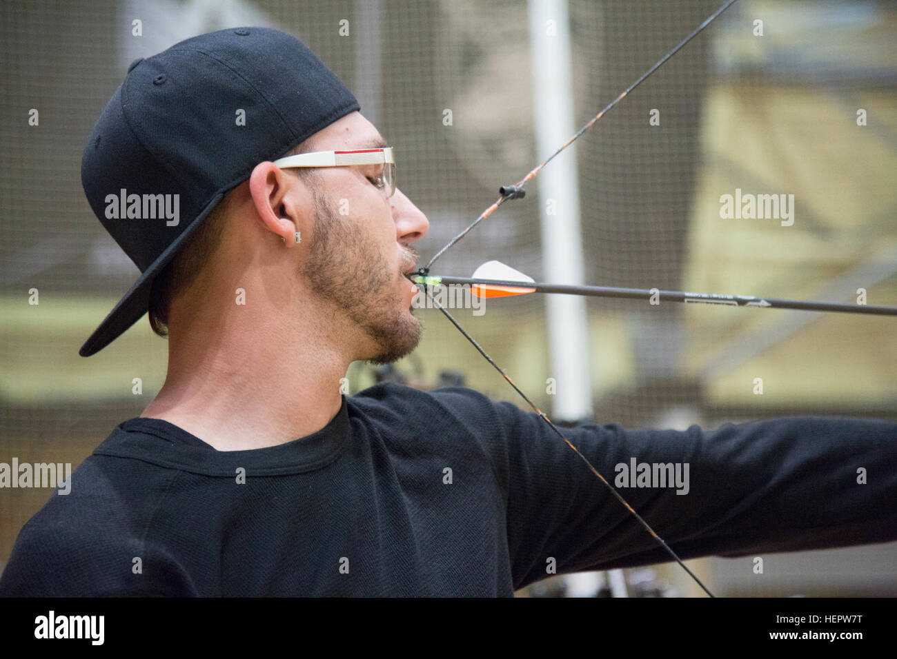 U.S. Army Veteran, Sgt. Robbie Gaupp, of Gatesville, Texas, a member of ...
