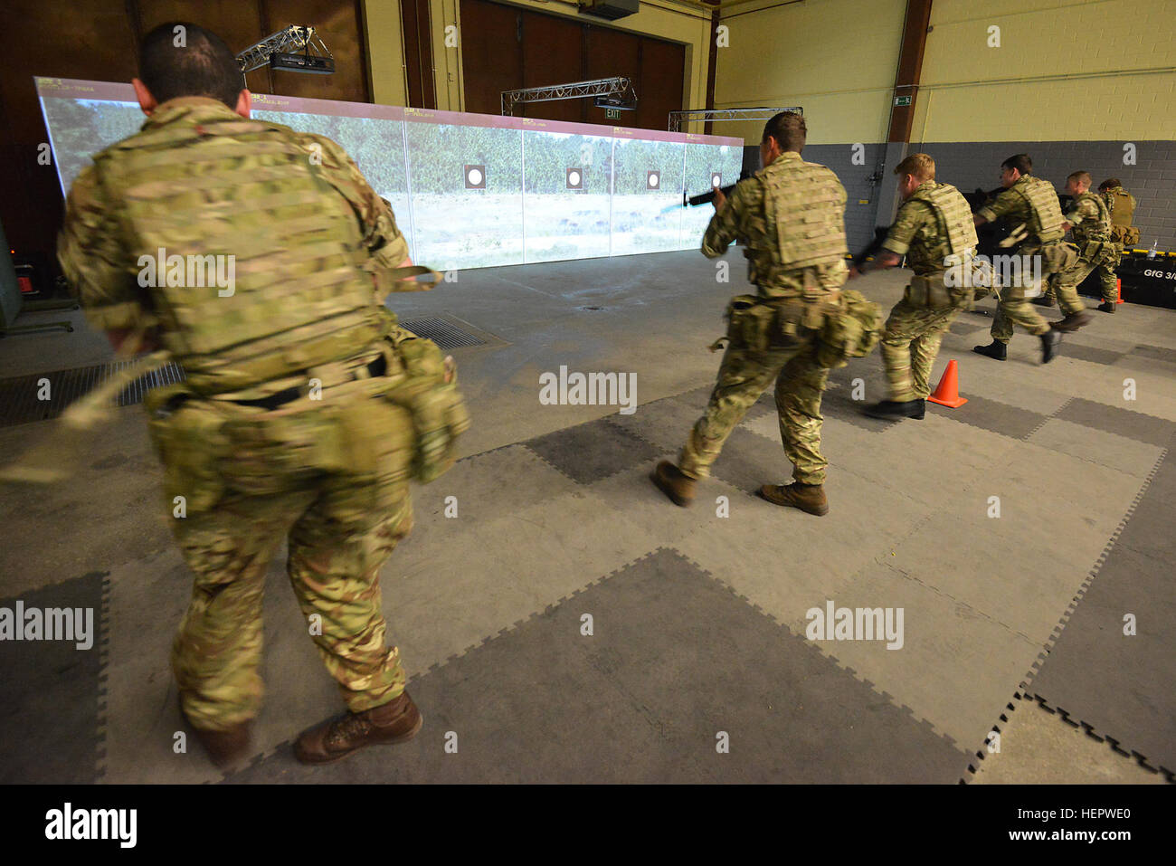 Gunfighter gymnasium hi-res stock photography and images - Alamy