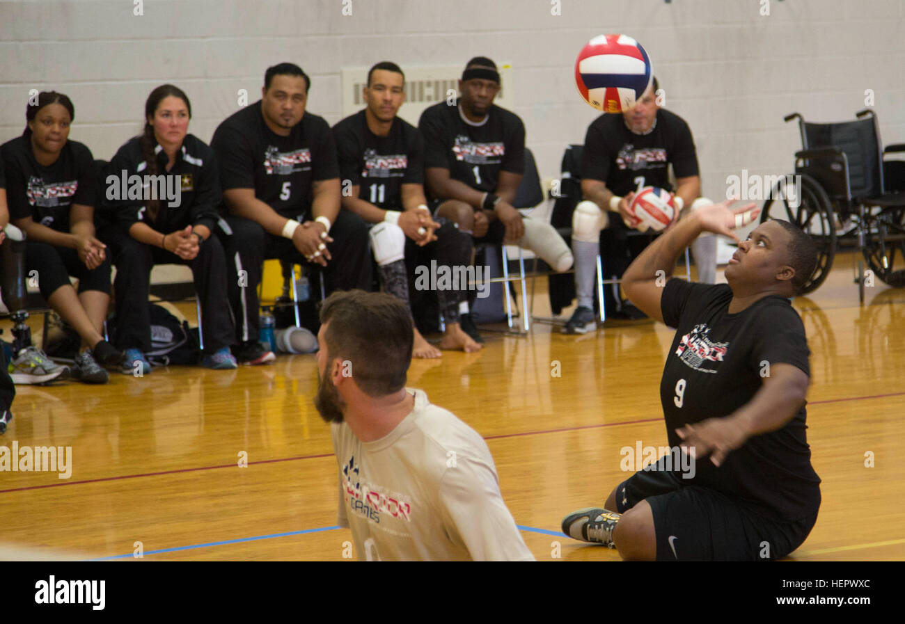 U.S. Army Veteran, Sgt. Monica Southall, of Suffolk, Virginia, serves ...