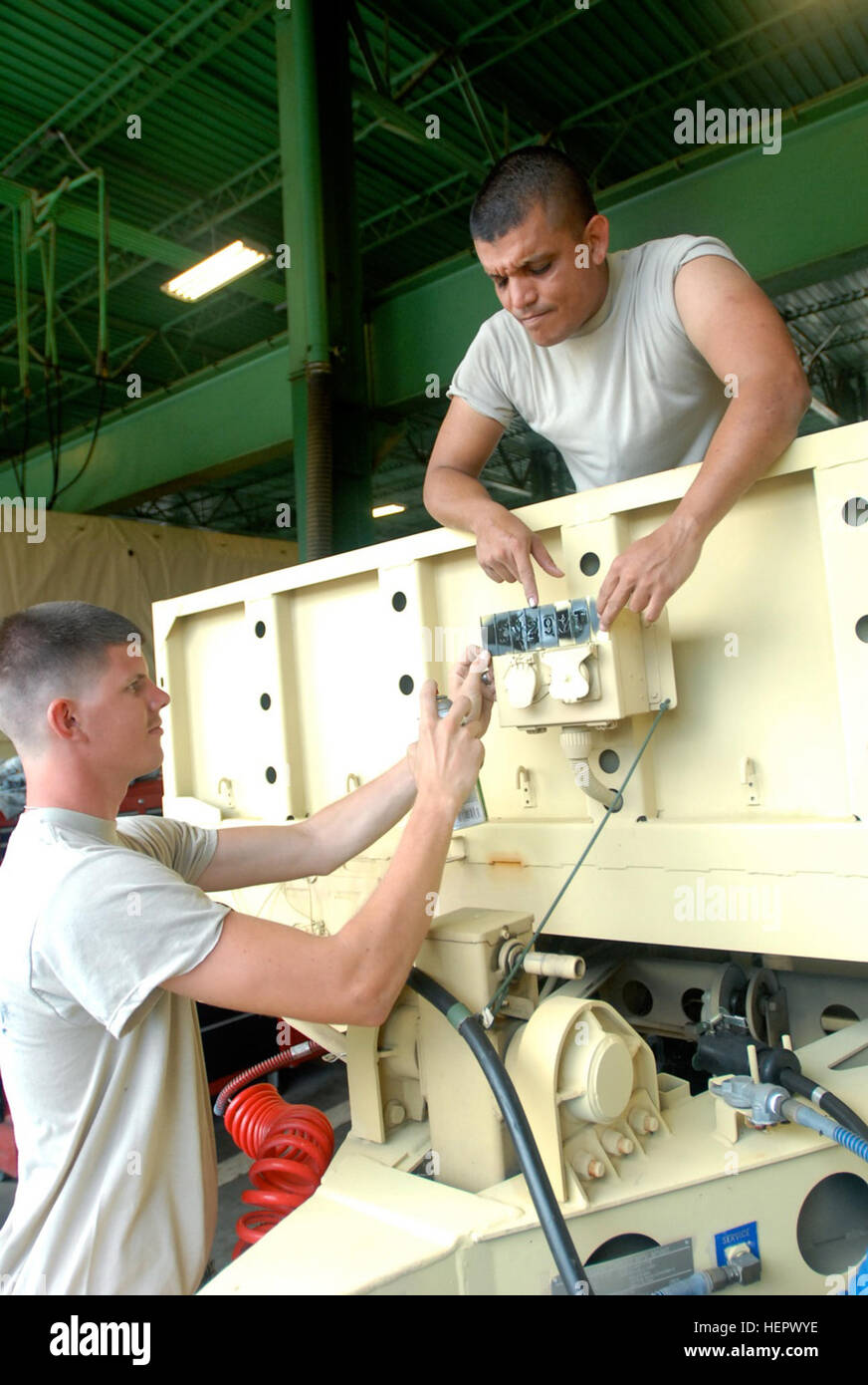 Pvt. William Robert Glauner, from Ocala, Fla., a 927th Combat ...