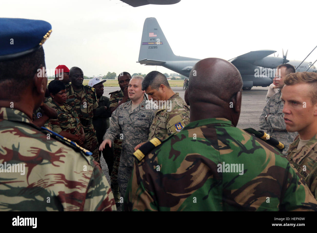 Instructors from the U.S. Army National Guard provide training to a ...