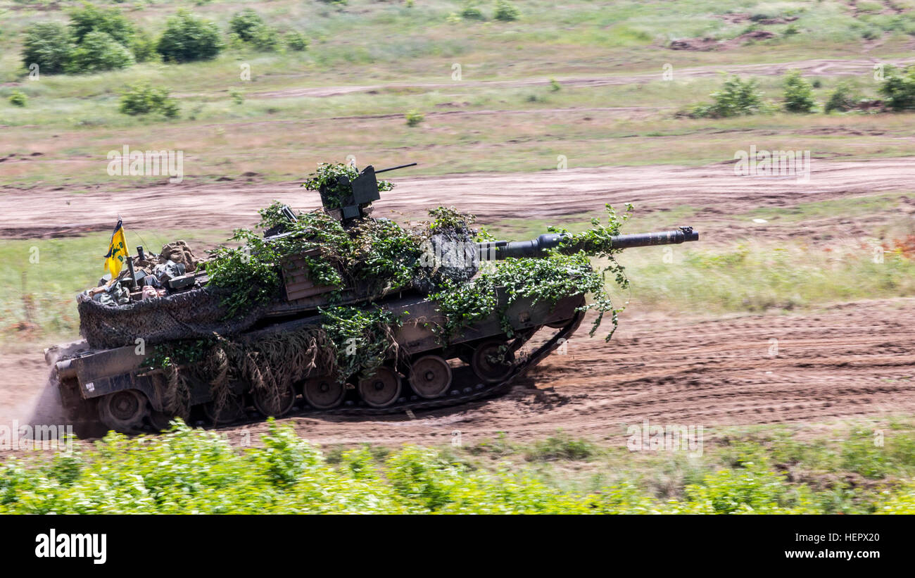 U.S. Army M1-A1 Abrams tank crew assigned to 2nd Battalion, 7th ...