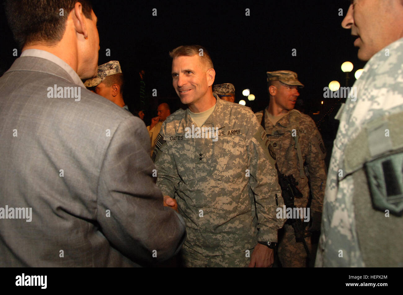Maj. Gen. Michael Oates, 10th Mountain Division Commander and Col ...