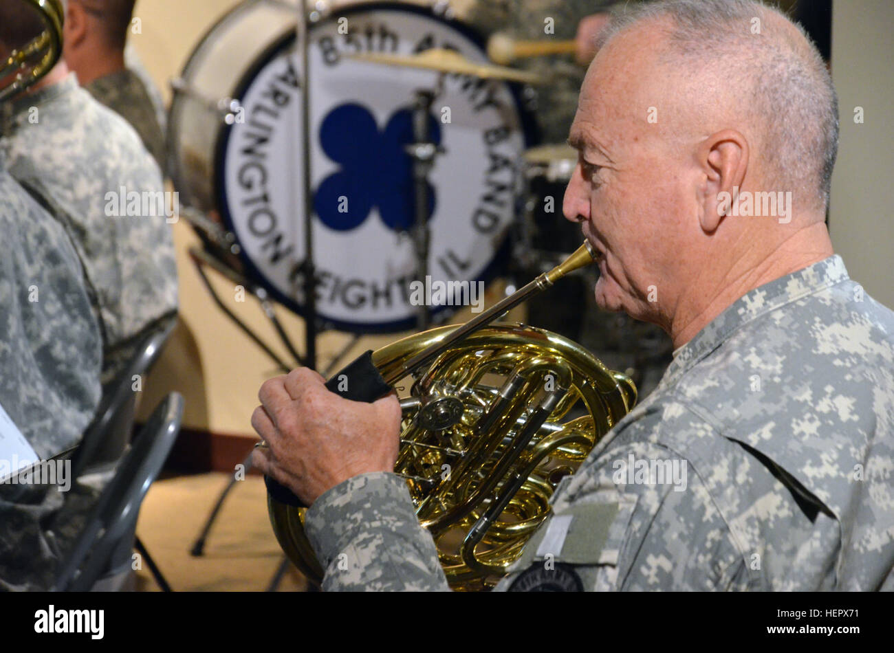 Army Band personnel perform at the 88th Regional Support Command Change ...