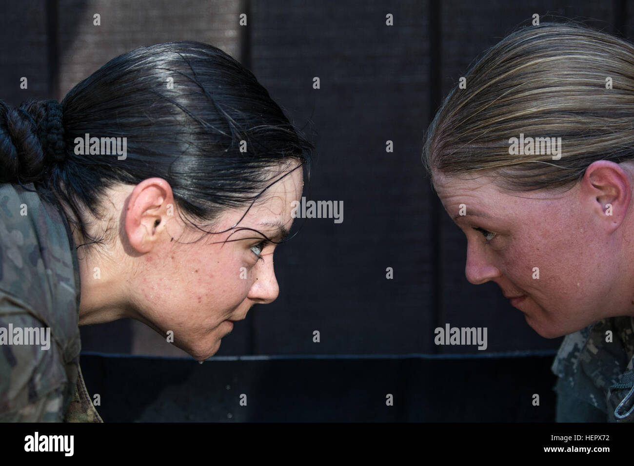Drill sergeant candidates at the United States Army Drill Sergeant ...