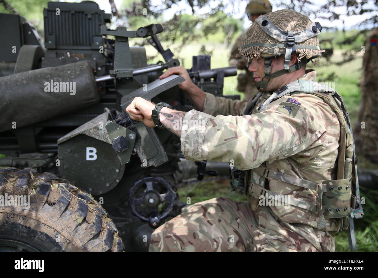 7th parachute regiment royal horse artillery hi-res stock photography ...