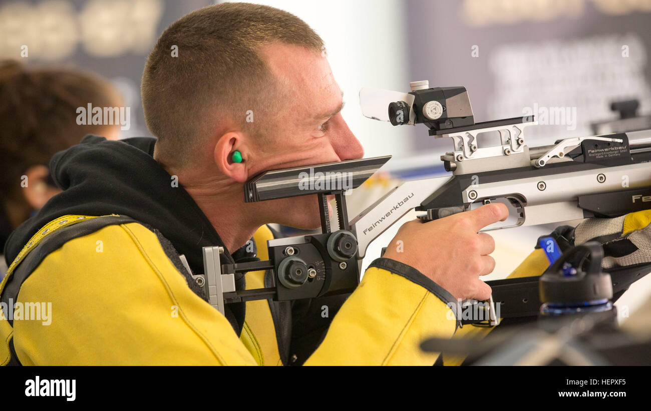 U.S. Army Veteran Sgt. 1st Class Allan Armstrong, of Fort Hood, Texas ...