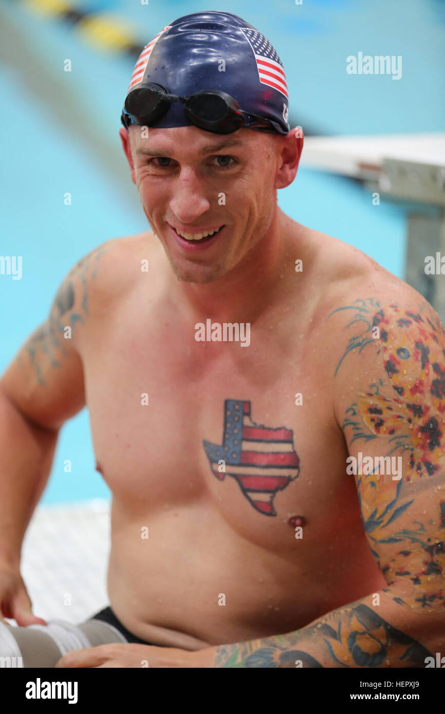 U.S. Army Sgt. 1st Class, Allan Armstrong, of Fort Hood, Texas ...