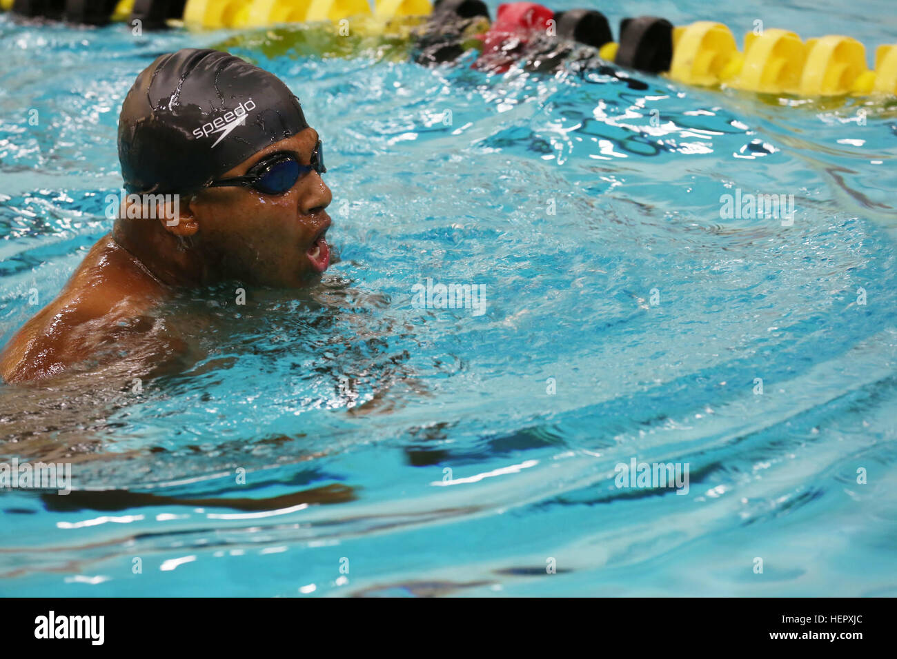 U.S. Army Veteran, Sgt. Ryan Major, of Baltimore, Maryland, competes in ...