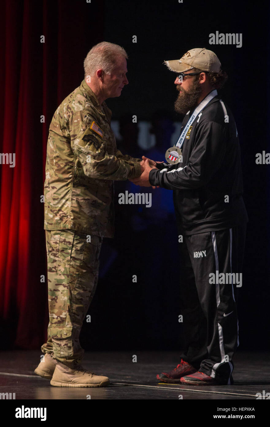 U.S. Army Veteran, Staff Sgt. Matthew Mihacsi, of Sterling, Virginia ...