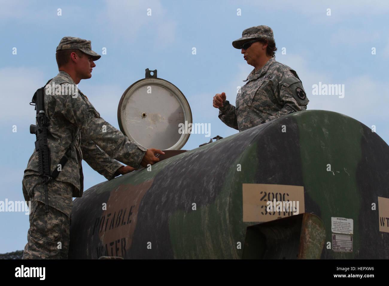 Chief Warrant Officer 3 Kim Shiner, a food advisor with the U.S. Army ...