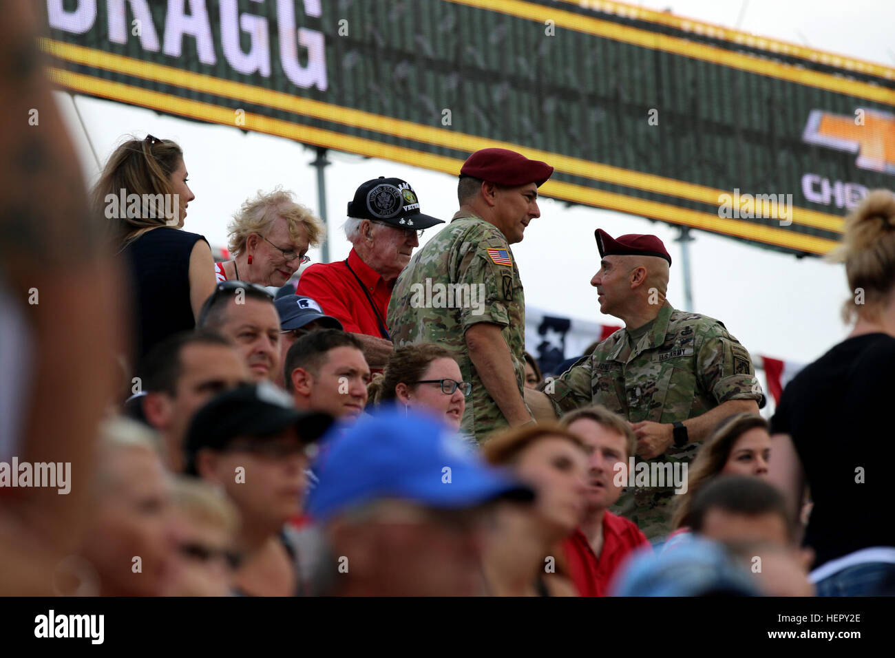 World War II Army Veteran Hubert Edwards, 97 years old, receives an ...