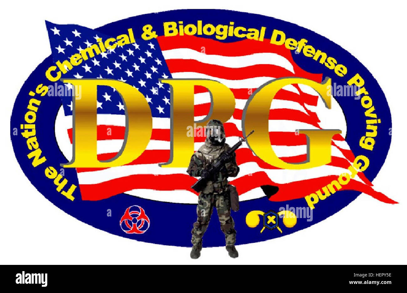 Dugway Proving Ground logo Stock Photo - Alamy
