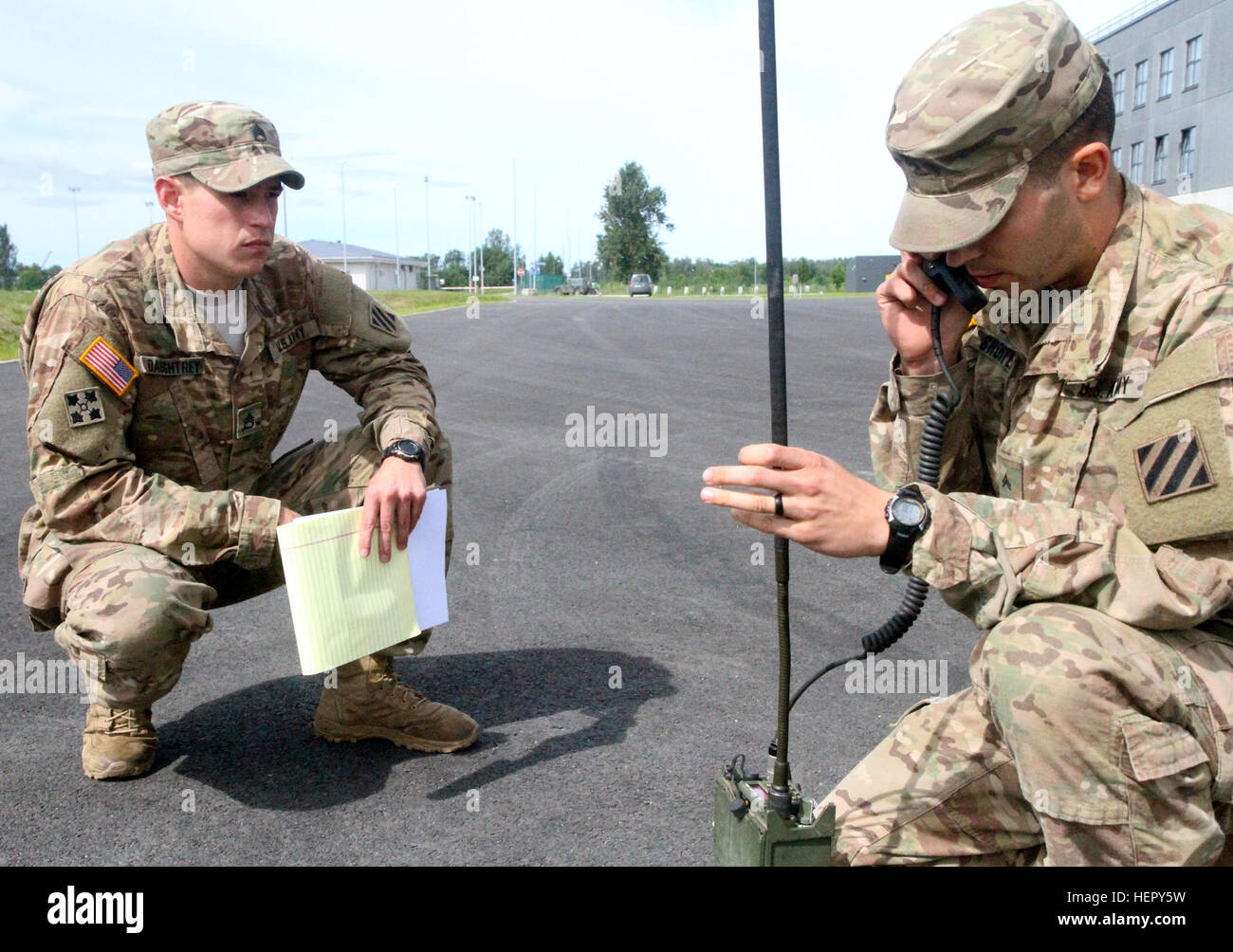 Soldiers from Company A, 3rd Battalion, 69th Armor Regiment, 1st ...