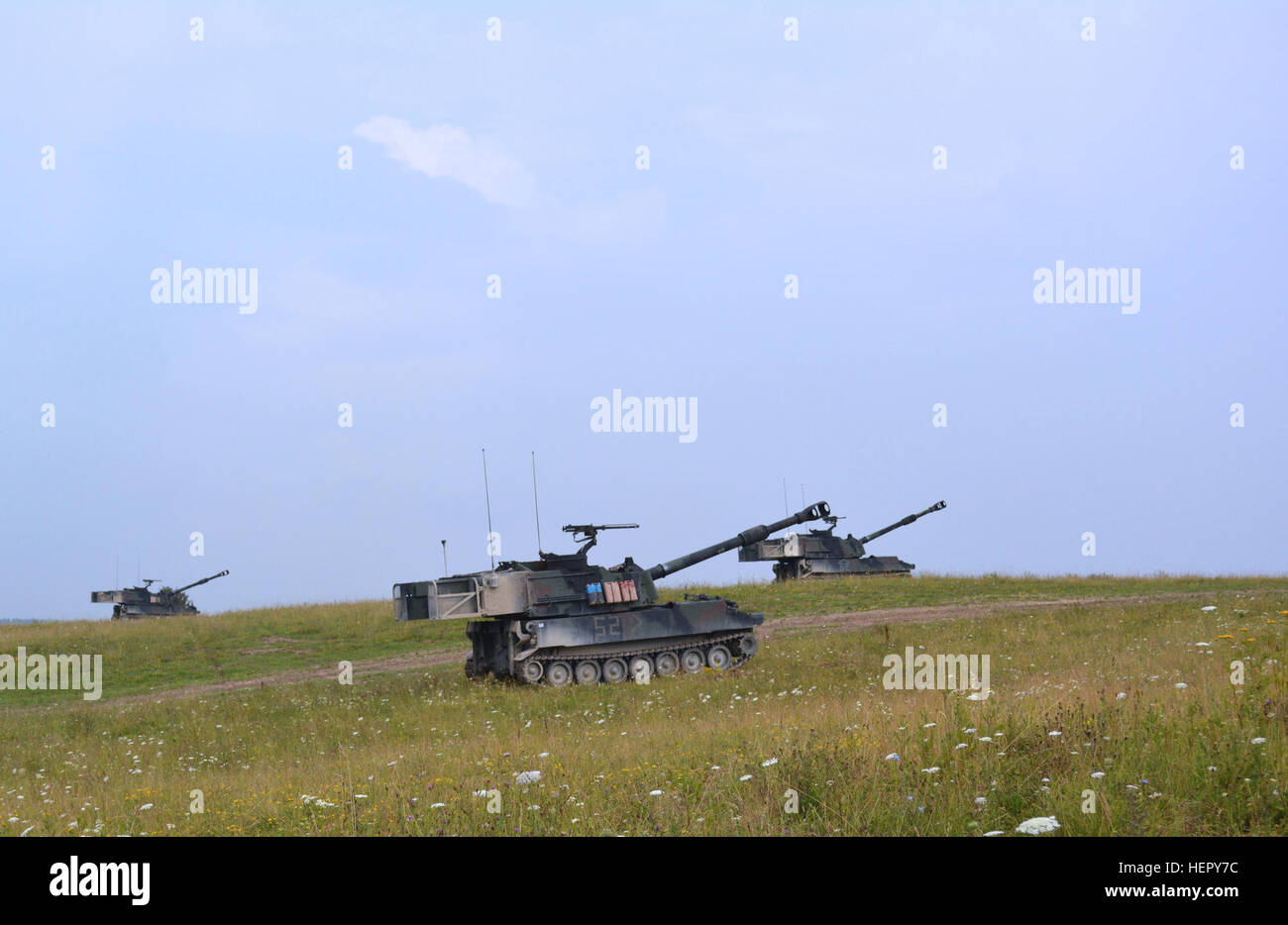 A platoon of M109A6 Paladins from Battery A, 1st Battalion, 41st Field ... A platoon of M109A6 Paladins from Battery A, 1st Battalion, 41st Field ...