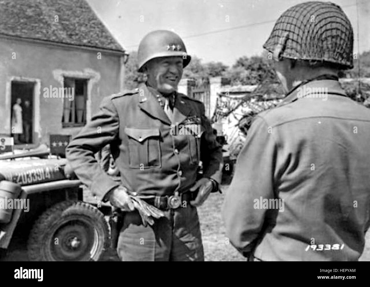 Patton 1944 Black and White Stock Photos & Images - Alamy