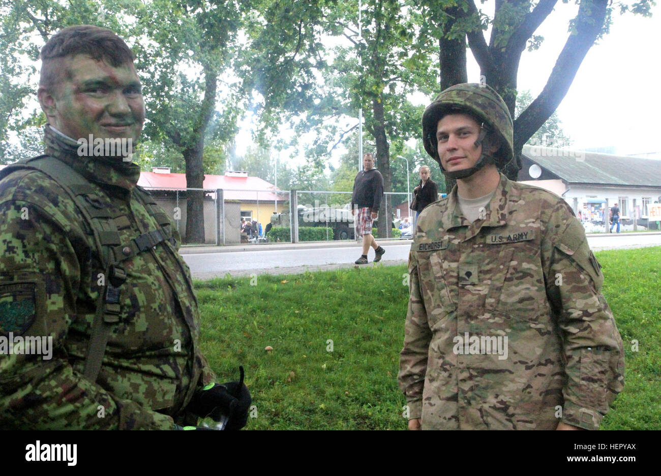Soldiers from Company A, 3rd Battalion, 69th Armor Regiment, 1st ...