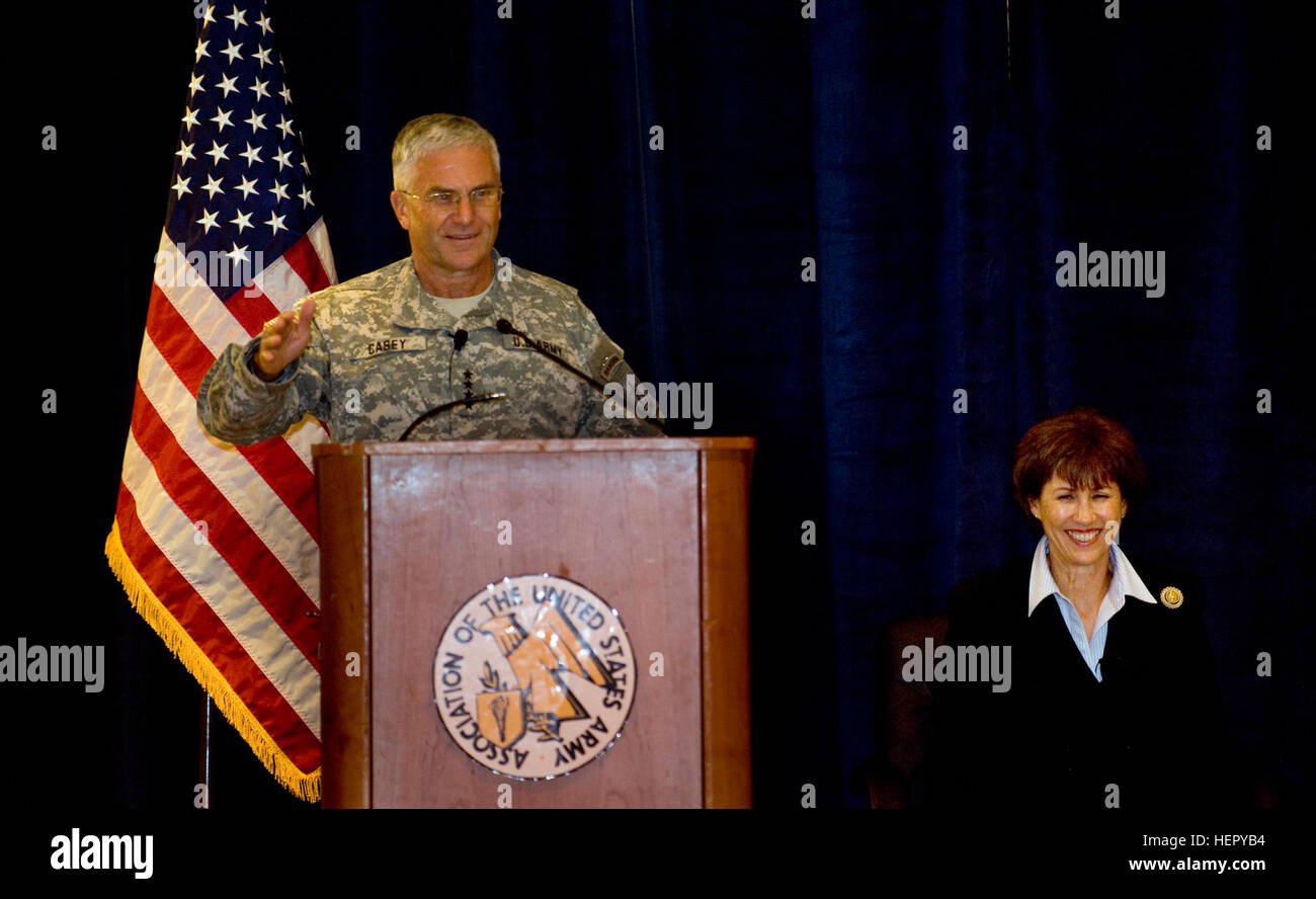 Chief of Staff of the Army, GEN. George W. Casey, Jr., and his wife ...