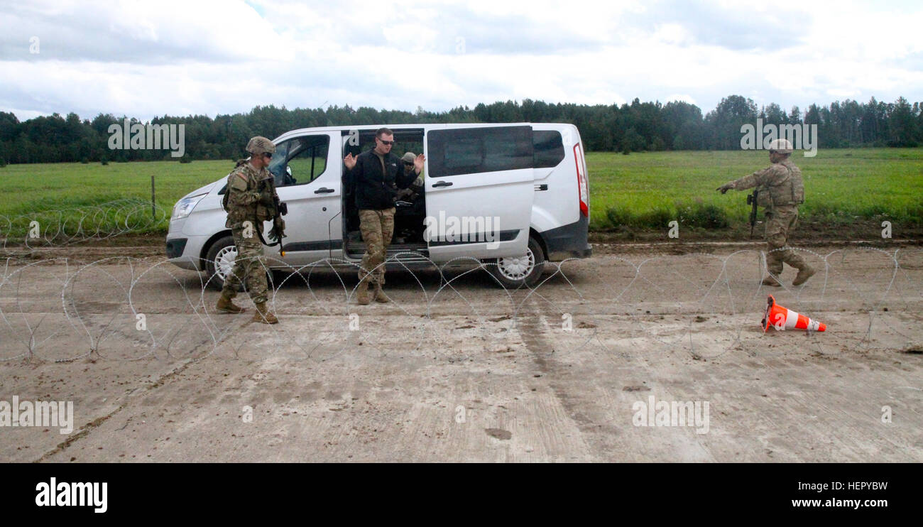 U.S. Soldiers from Company A, 3rd Battalion, 69th Armor Regiment, 1st ...