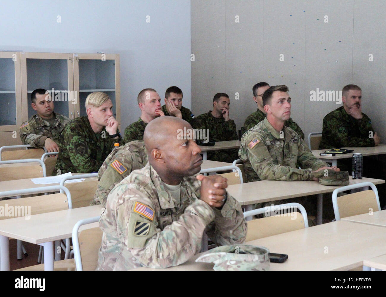 Soldiers from Company A, 3rd Battalion, 69th Armor Regiment, 1st ...