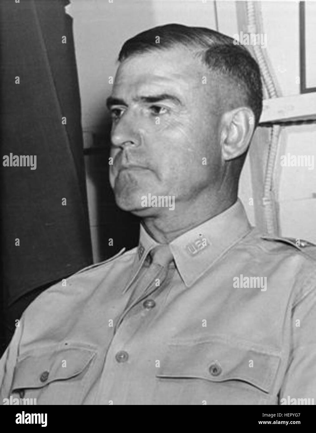 General Roscoe Woodruff 1942 c Stock Photo - Alamy