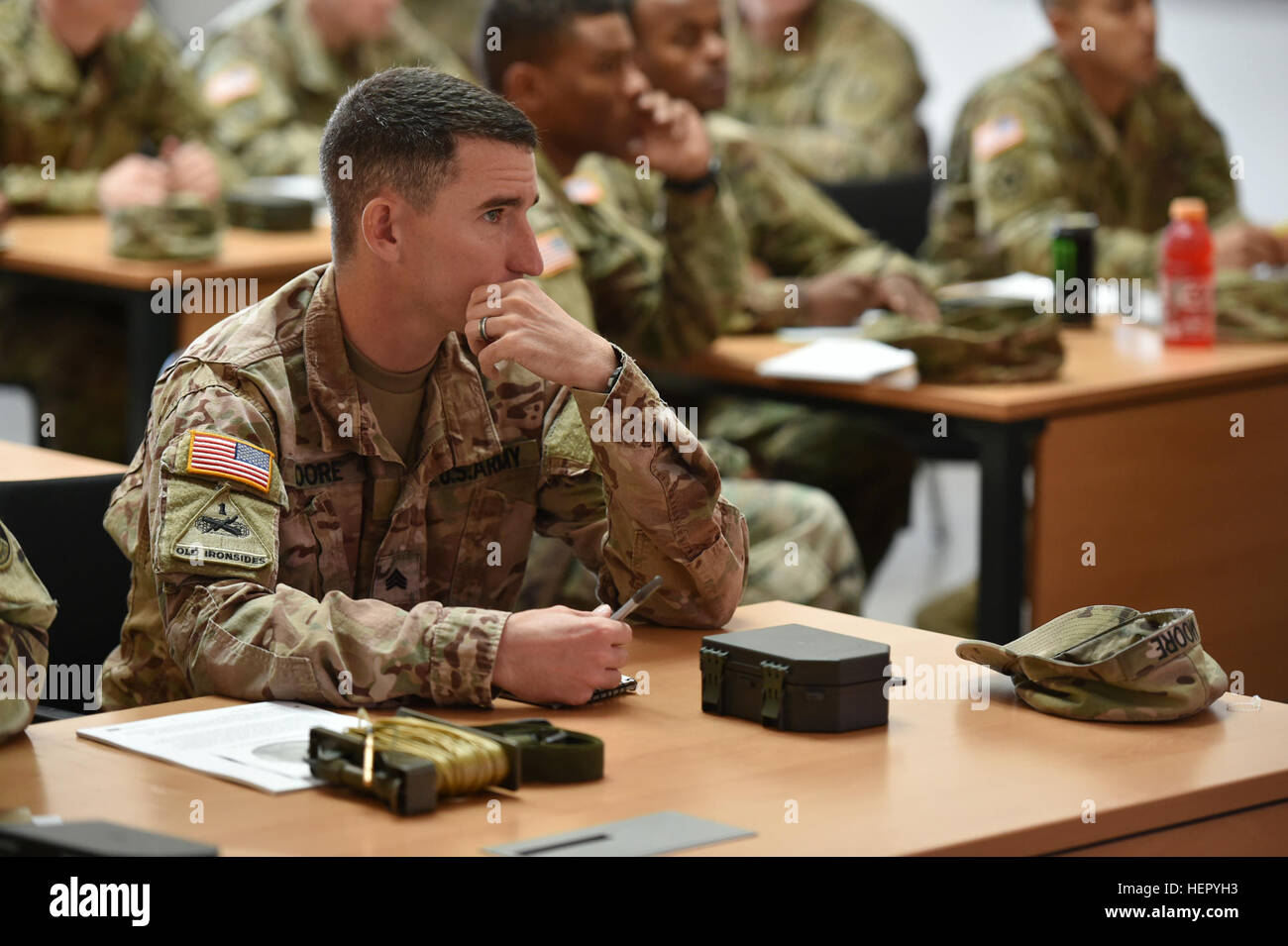 U.S. Soldiers, assigned to the Regimental Engineer Squadron, 2d Cavalry ...