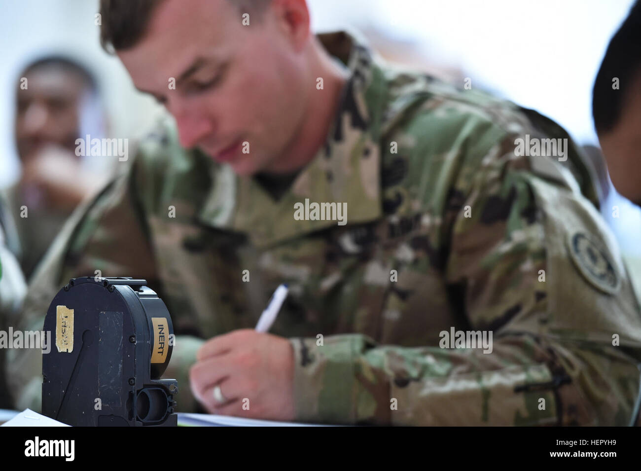 U.S. Soldiers, assigned to the Regimental Engineer Squadron, 2d Cavalry ...