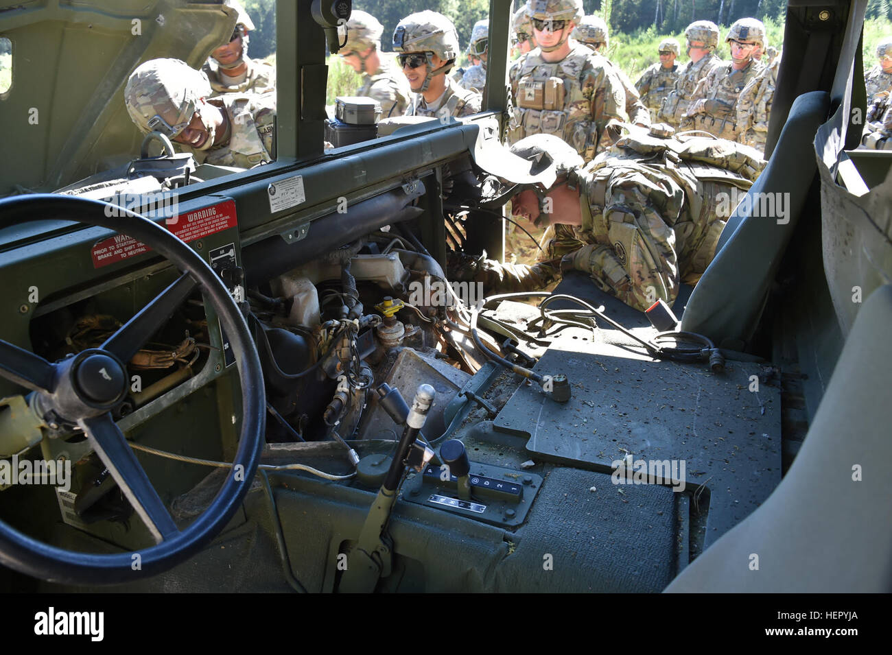 U.S. Soldiers, assigned to the Regimental Engineer Squadron, 2d Cavalry ...