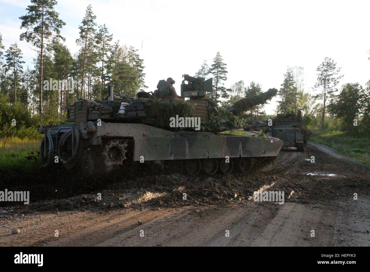 Soldiers from Company A, 3rd Battalion, 69th Armor Regiment, 1st ...