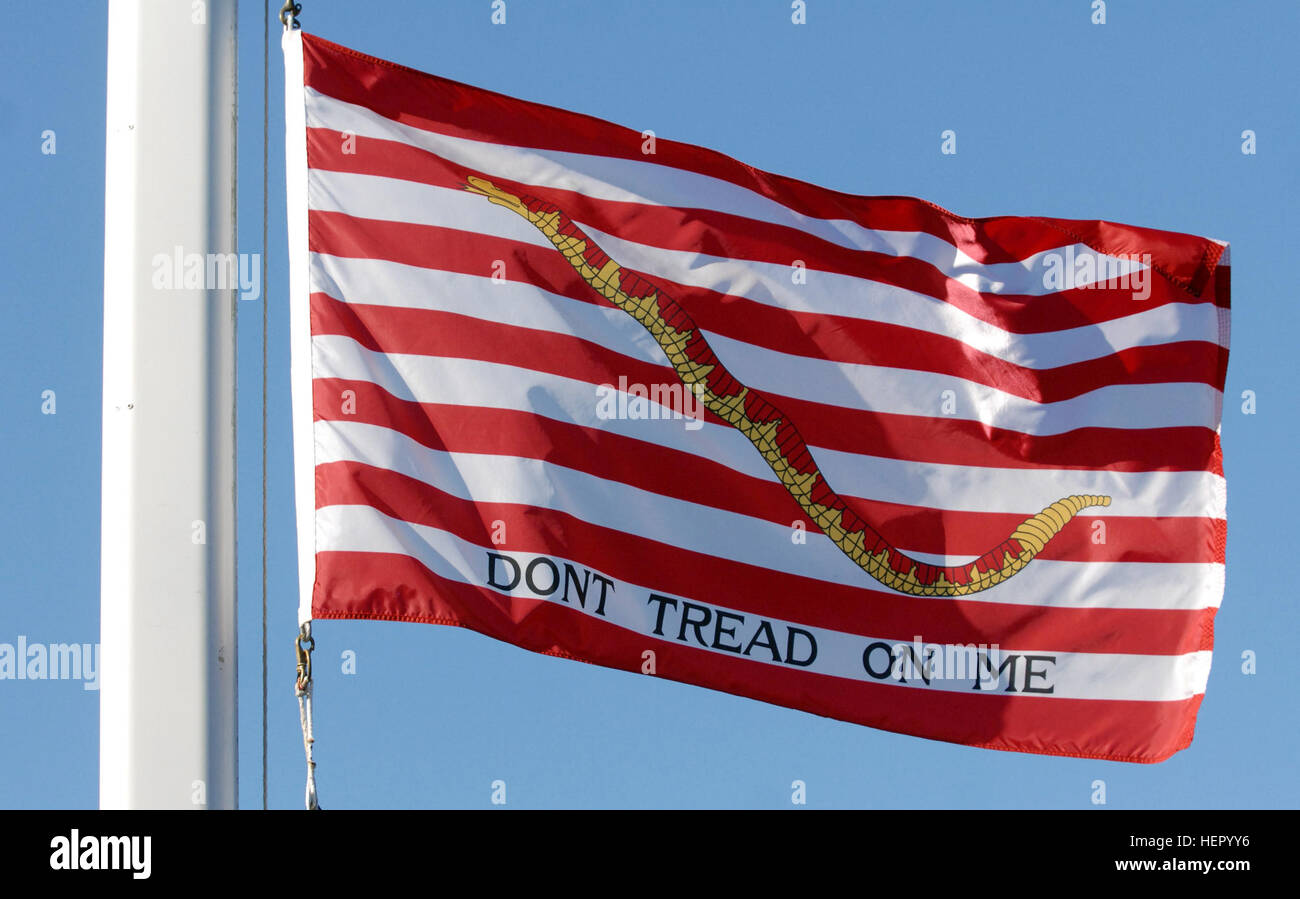 The First Navy Jack is flown at the Center for Information Dominance ...