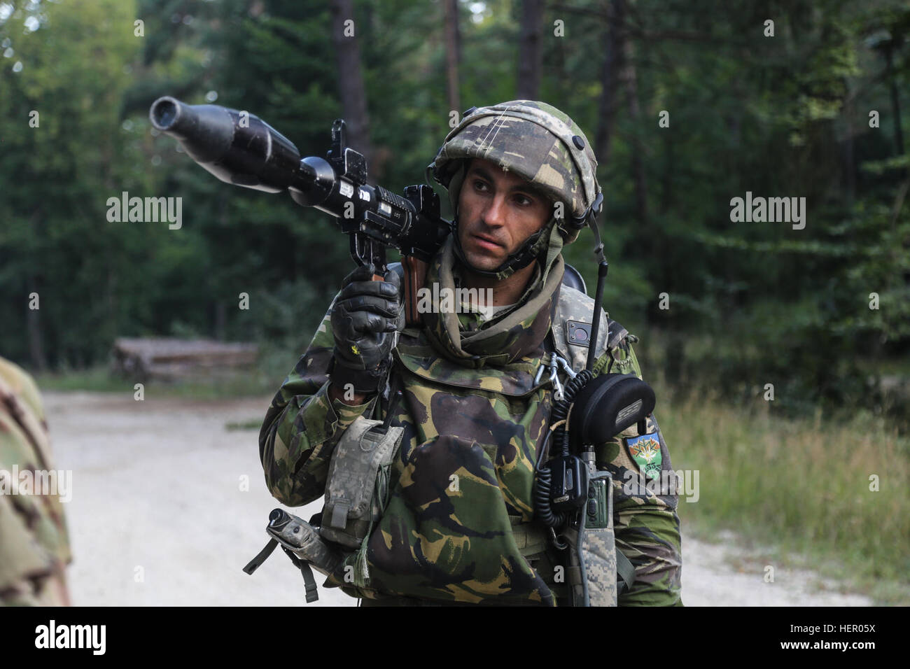 Romanian soldier hi-res stock photography and images - Alamy