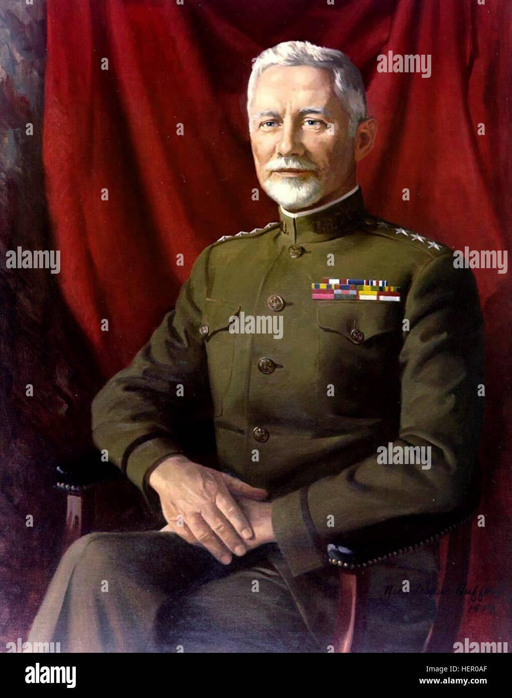 Gen Peyton C March Stock Photo - Alamy