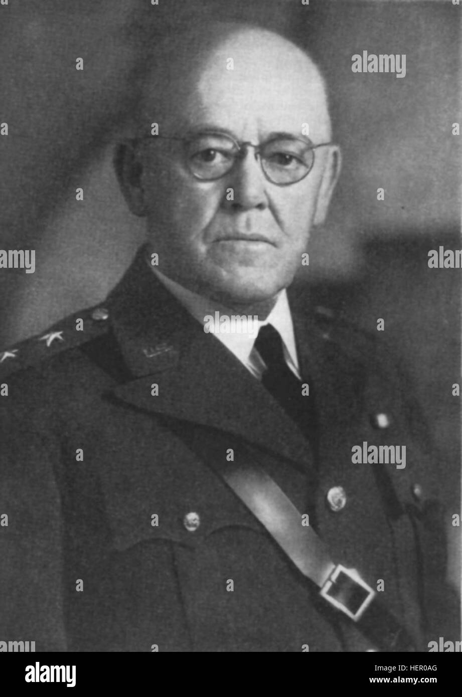 Major General Henry W. Butner Stock Photo - Alamy