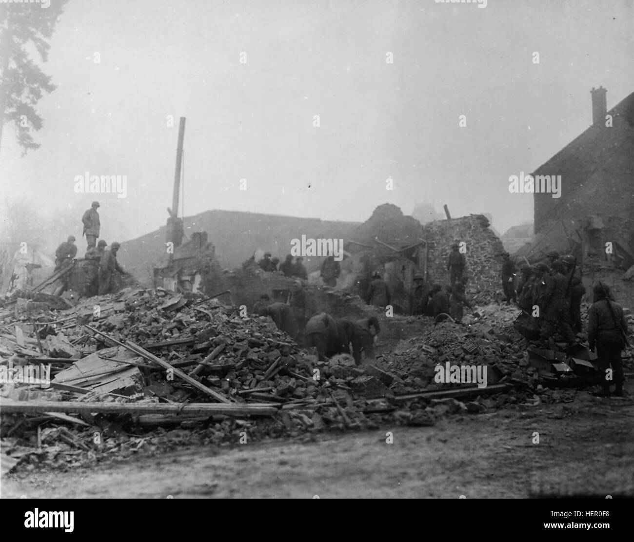 Bastogne, rue de Neufch%%%%%%%%C3%%%%%%%%A2teau apr%%%%%%%%C3 ...