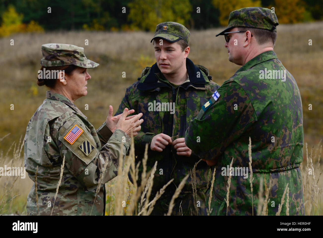 Command Sgt. Maj. Sheryl Lyon, the U.S. Army Europe senior enlisted ...