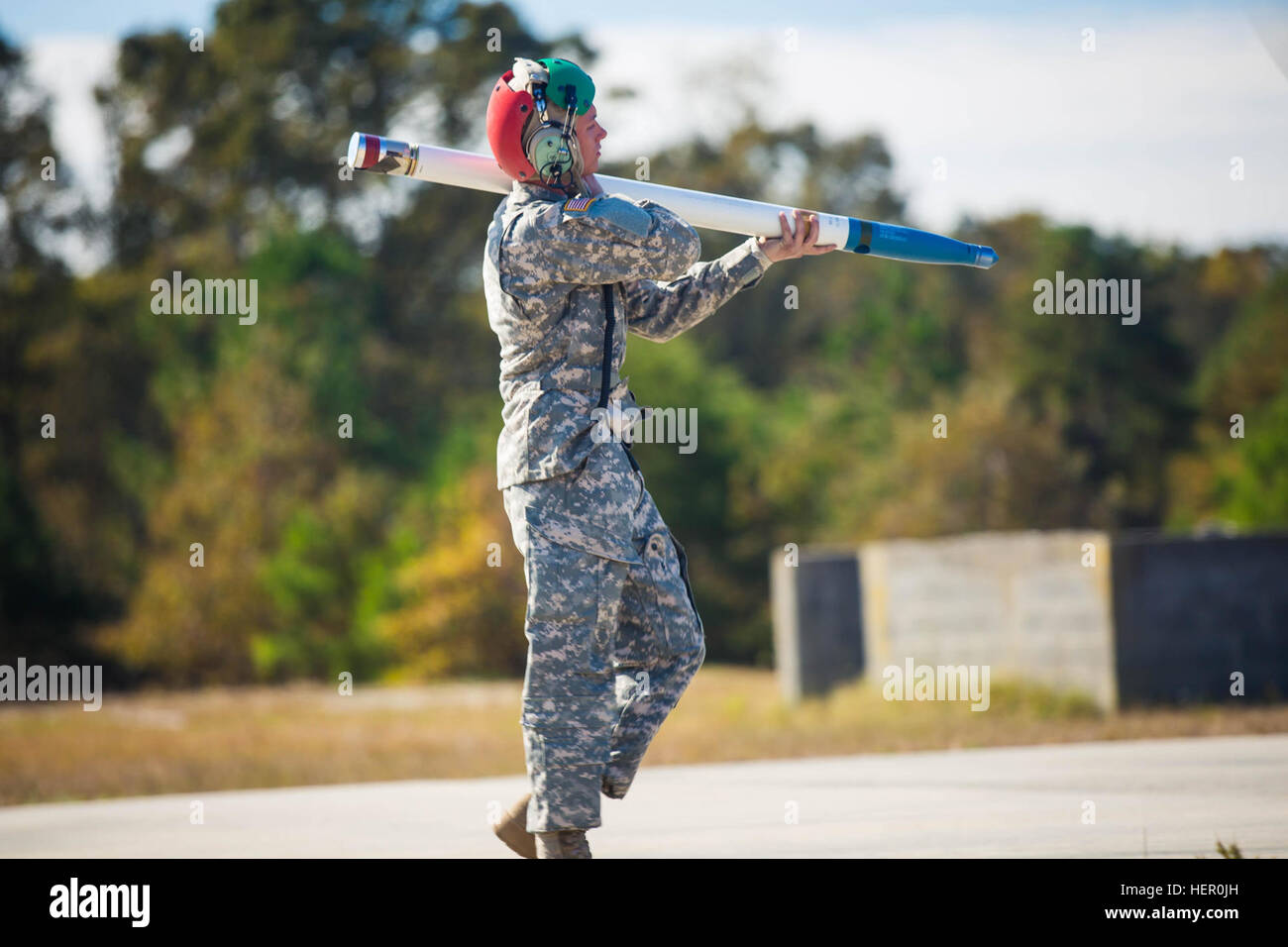 A soldier from 1st Attack Reconnaissance Battalion, 82nd Combat ...