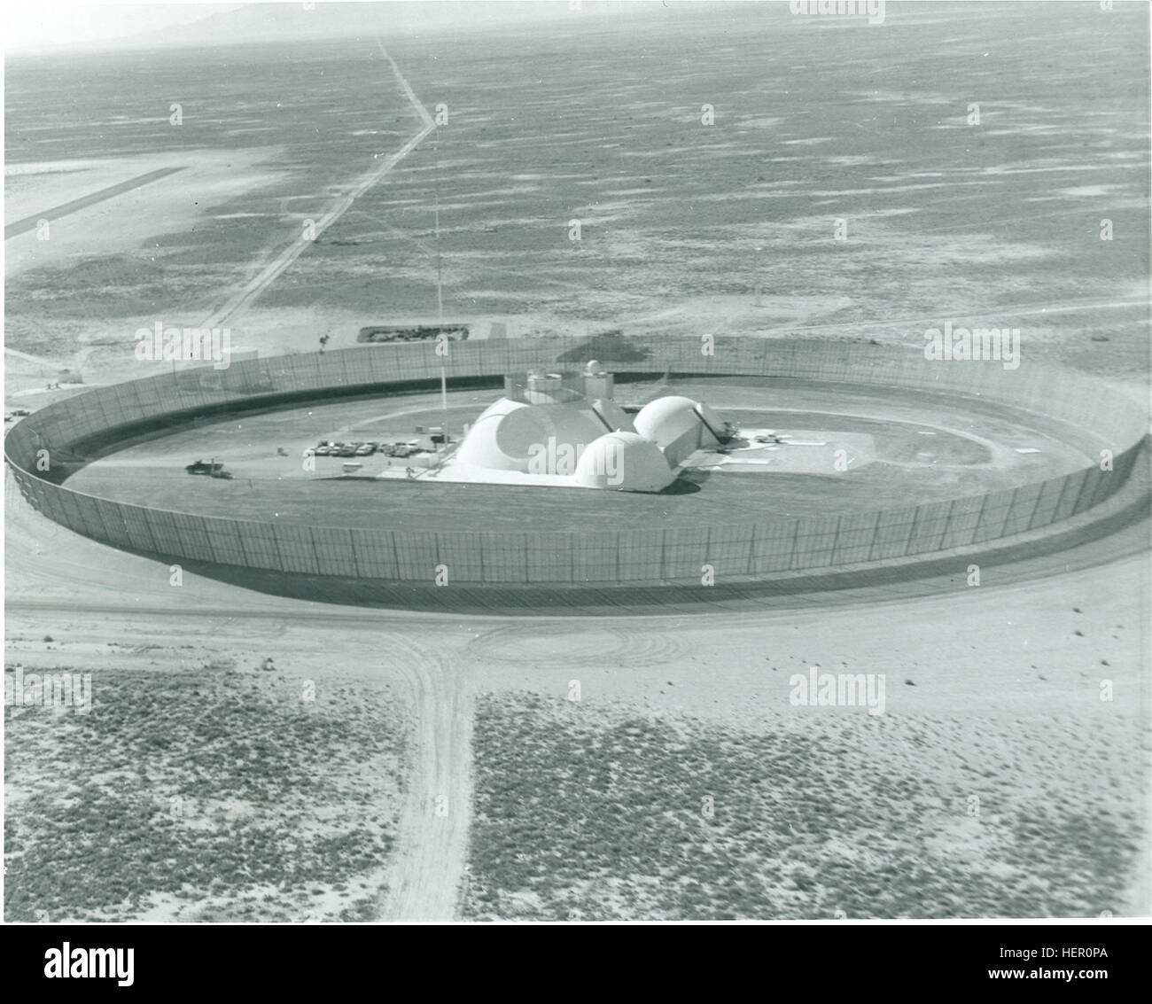 MAR-I radar from the east Stock Photo - Alamy