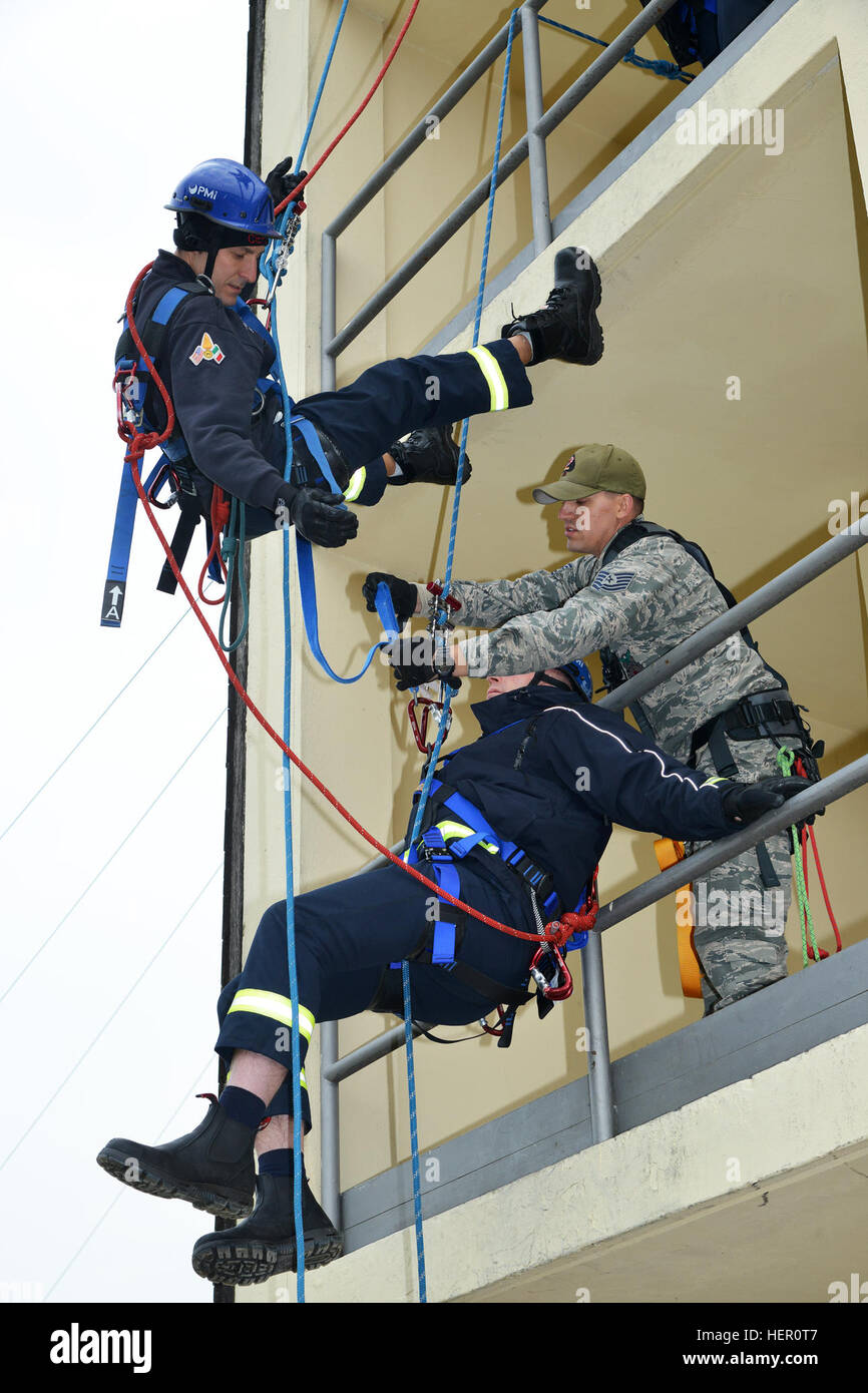 U.S. Airman Tech. Sgt. Anthony Montano from 435th Construction and ...
