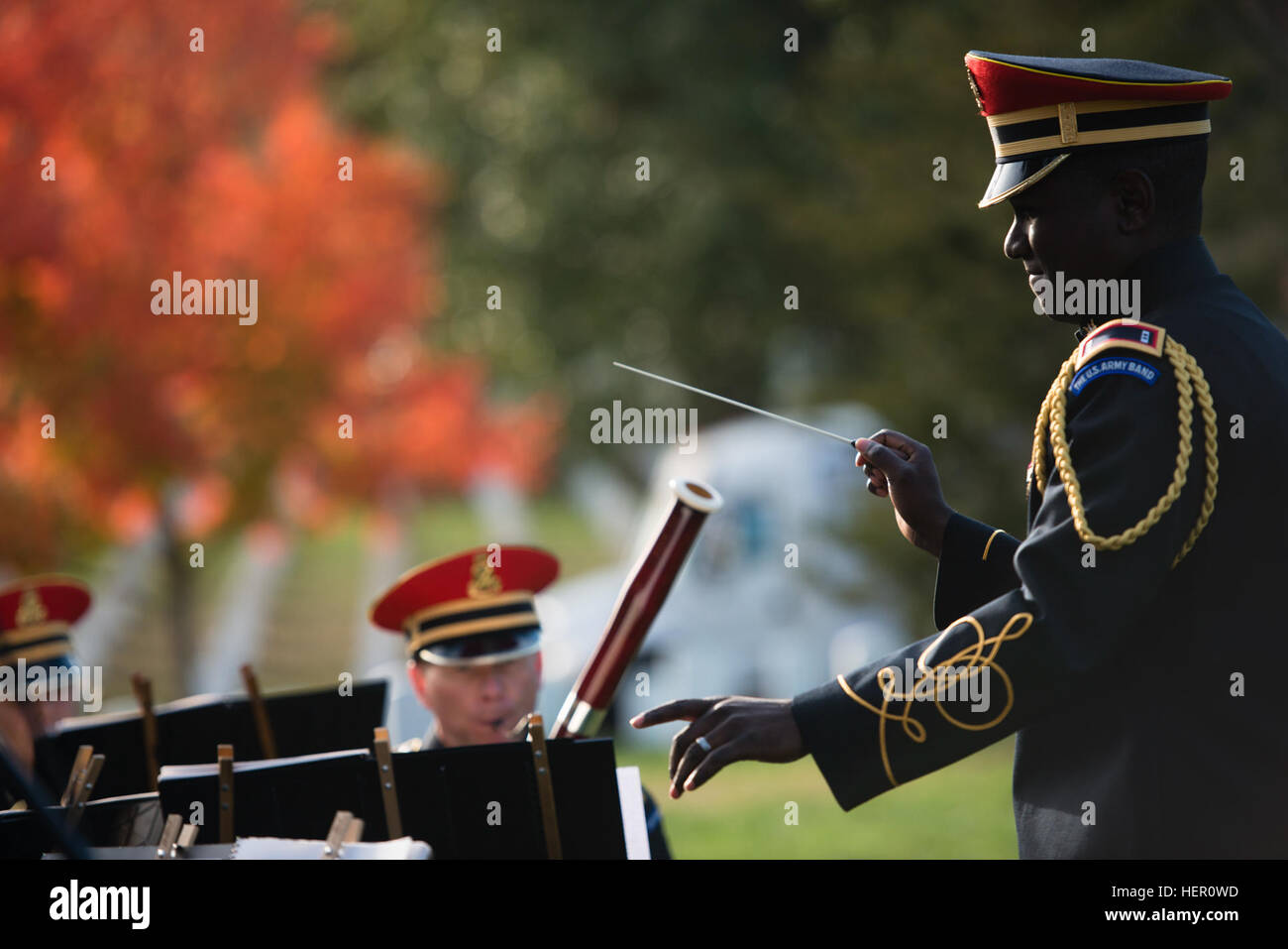 Chief Warrant Officer 2 Jac’kel R. Smalls, conductor with The U.S. Army ...
