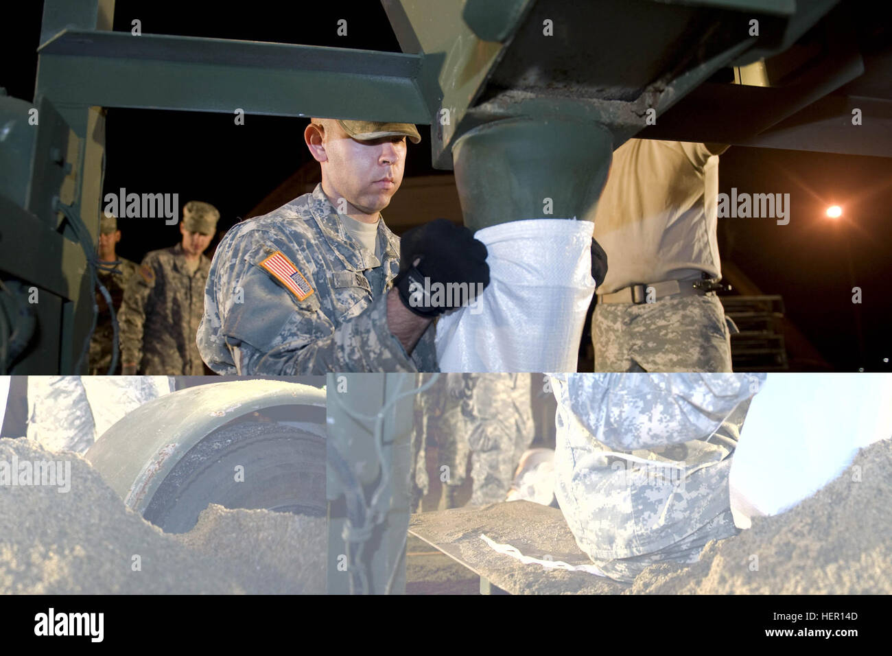 Filling Sandbags High Resolution Stock Photography and Images - Alamy