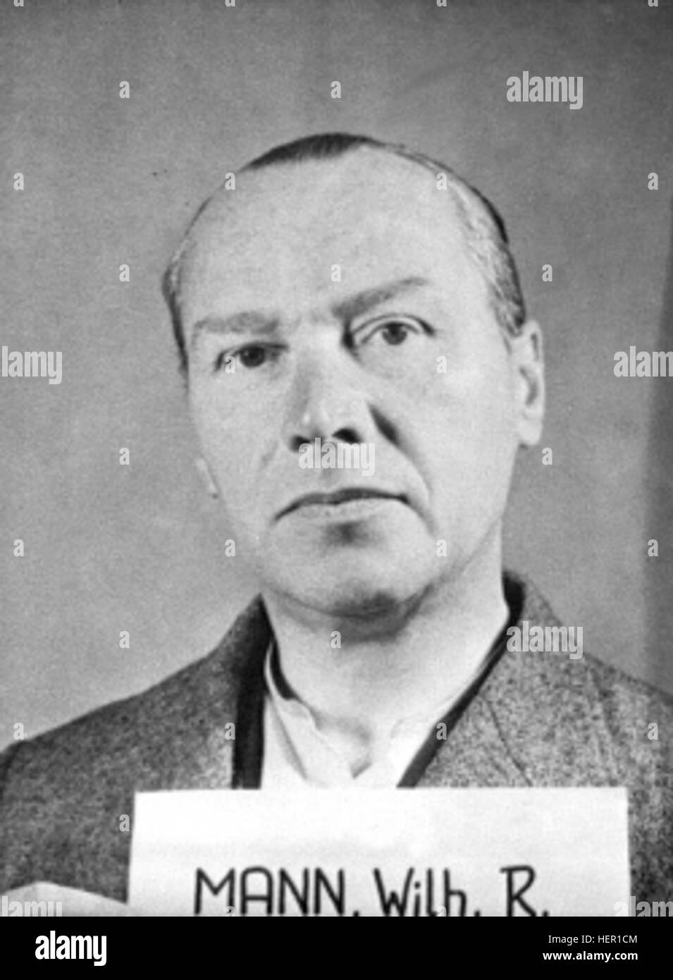 Wilhelm Rudolf Mann Stock Photo - Alamy