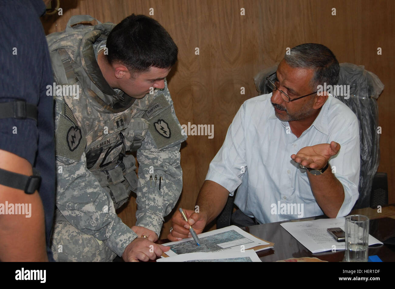 Capt. Mark Gillman, a Las Vegas native, and brigade engineer assigned ...