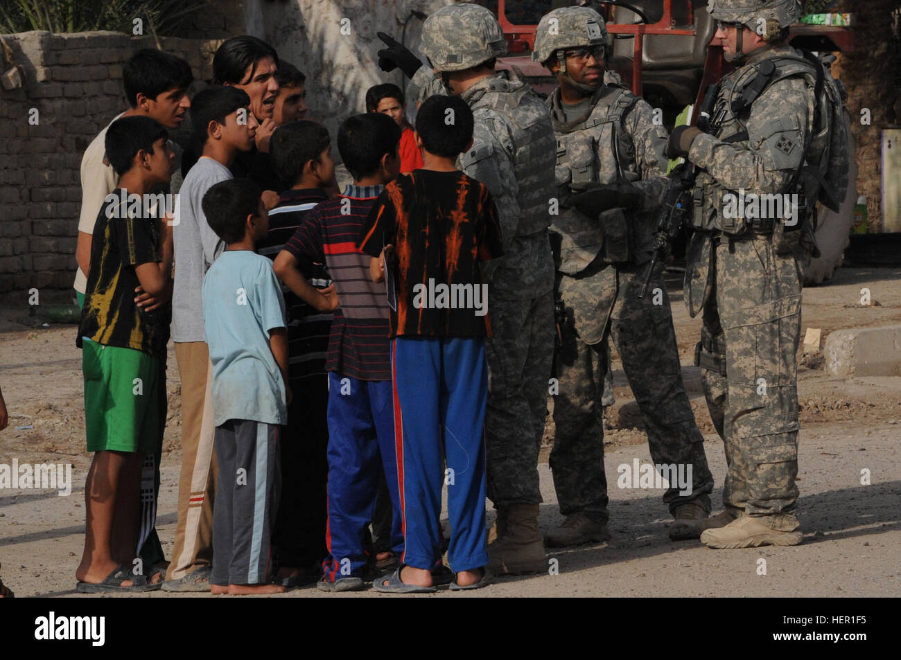 U.S. Soldiers of 1st Battalion, 66th Armored Regiment, 4 Brigade Combat ...