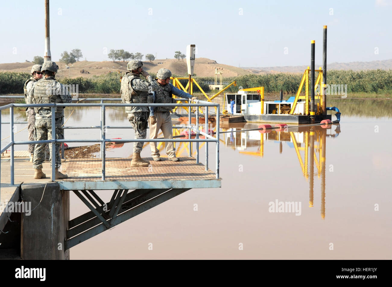 U.S. Army Col. Matt Russell, Commander for the 18th Engineer Brigade ...